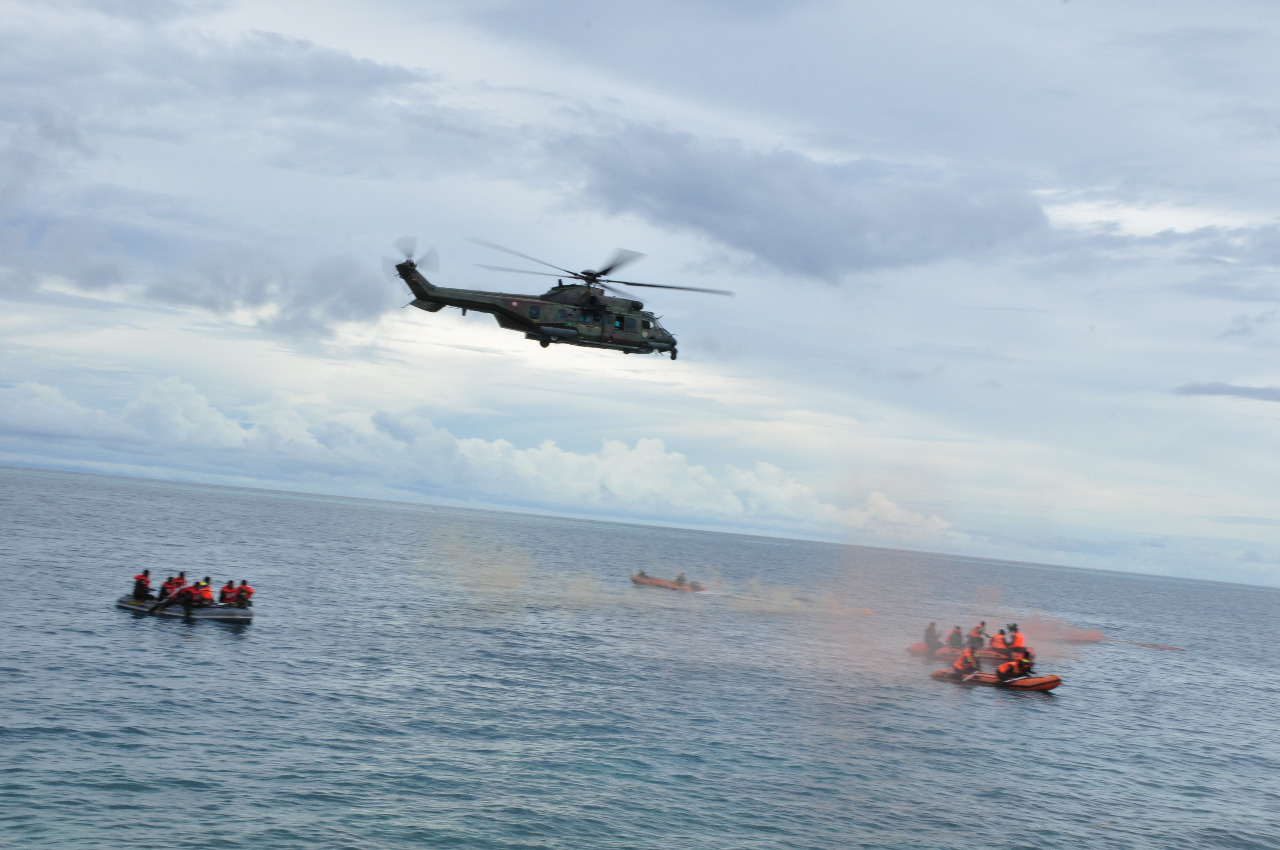 Praktikkan Tahapan SERE, Koopsau III Gelar Latihan Survival Tempur ...