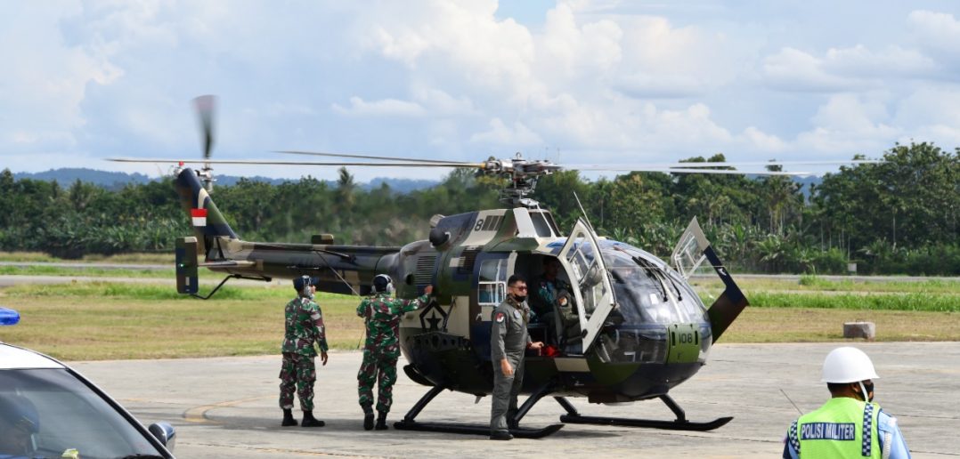 Tampilan Spesial Digital Camouflage Helikopter NBO-105 Bolkow ...